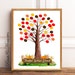 Thankful Grateful Blessed Tree Fingerprint Handprint Art - Etsy