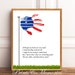 Flag Poem, Handprint Art, 4th of July, Veteran's Day, Baby Toddler Kid ...