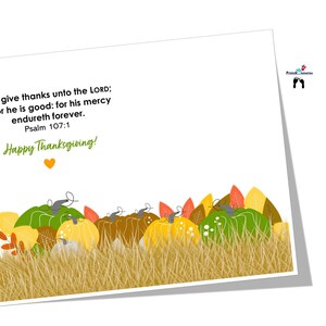 Thanksgiving Handprint Art: Christian Scripture Craft (digital Download ...