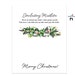 Everlasting Mistletoe Footprint Poem, Infant, Baby Footprint Memory ...