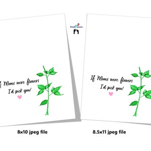 Mother's Day Gift for Mom, If Moms Were Flowers, I'd Pick You ...