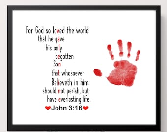 John 3:16 Bible Verse Sunday School Worksheet Set - Etsy