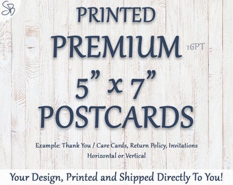 5x7 thank you cards | Etsy