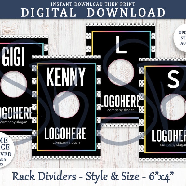 Clothing Rack Signs - Etsy