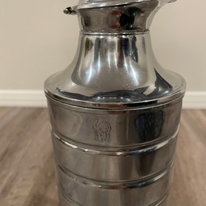 Midcentury Camel Flask Thermos Hong Kong Metal Stainless Steel - Etsy