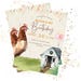 Chicken Farm Birthday Party Digital Invite - Chicken Theme Party ...