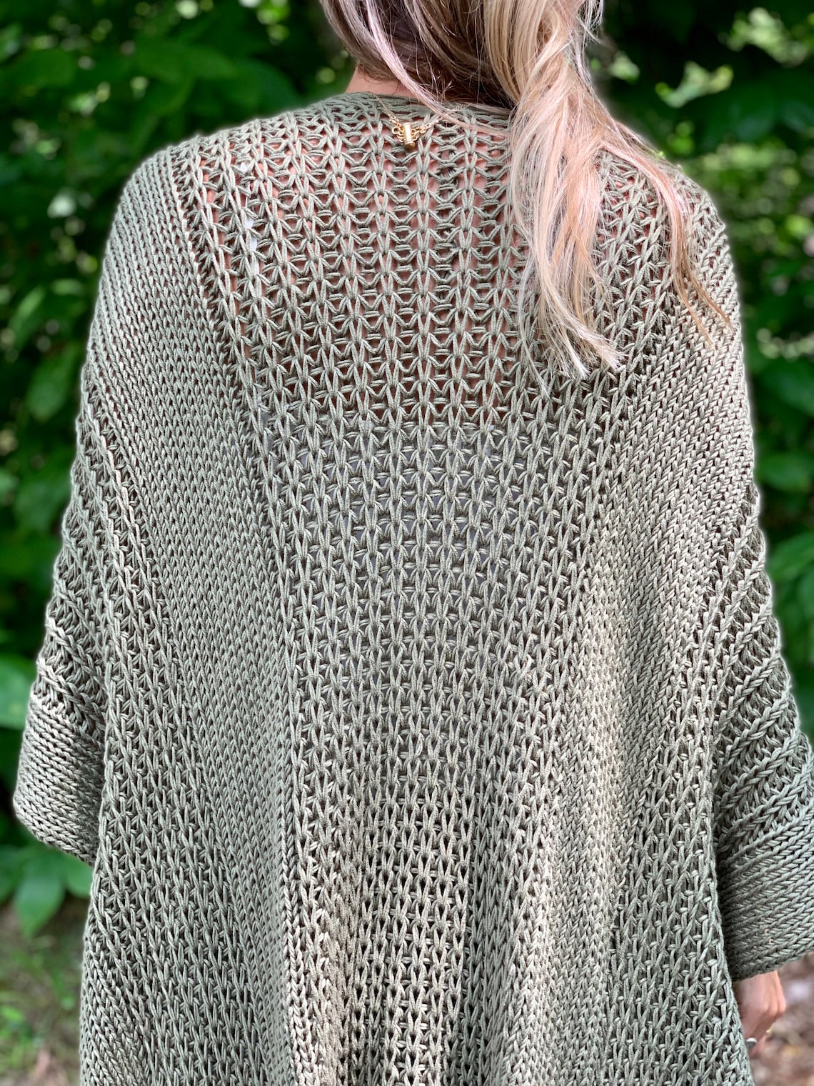 The Rimini Ruana Knitting Pattern | Etsy