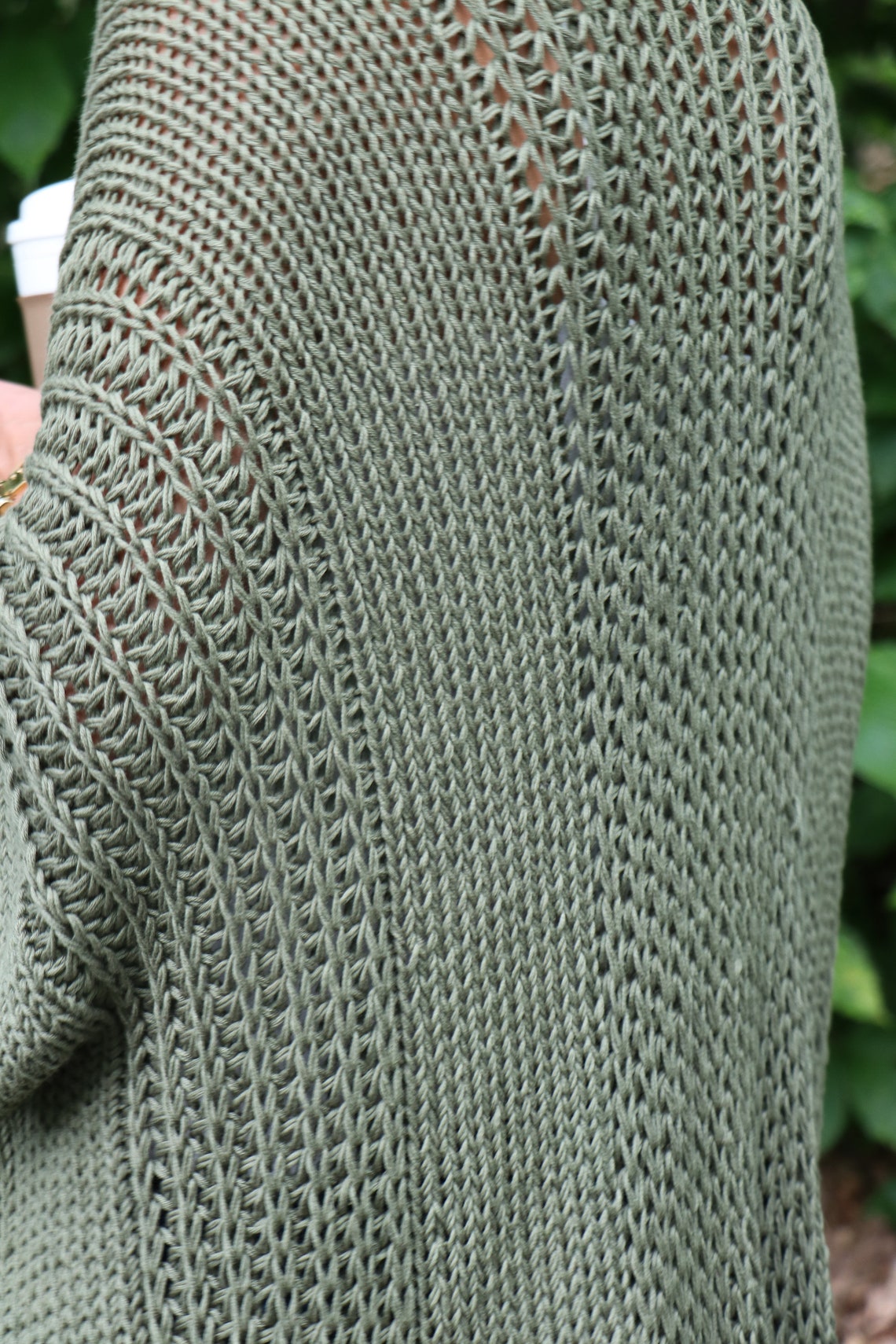 The Rimini Ruana Knitting Pattern | Etsy