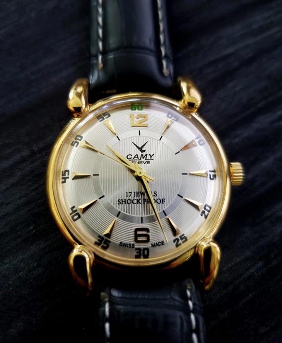 Rare Camy Geneve Mechanical Swiss Watch Restored Serv… - Gem