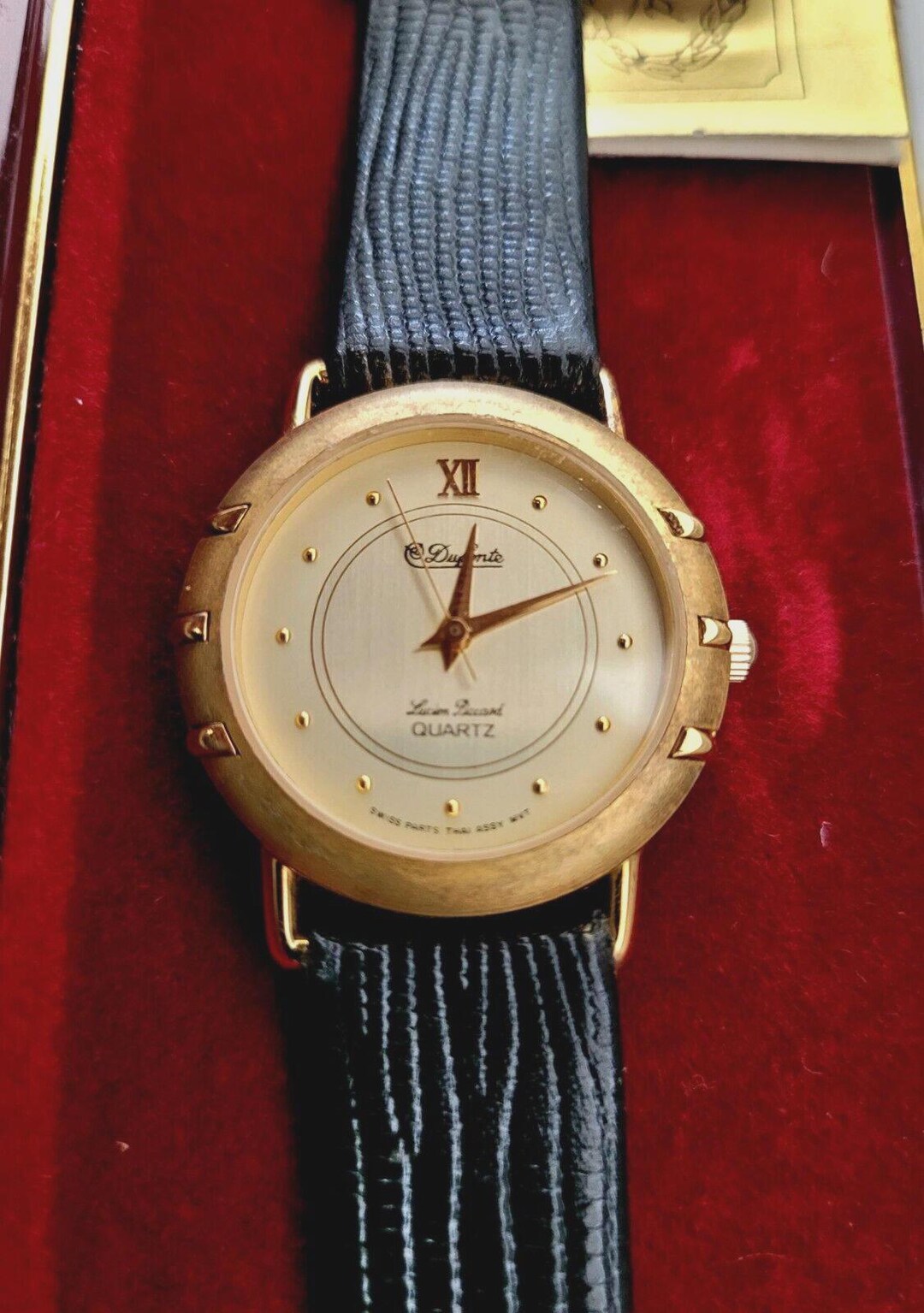 Rare Dufonte Lucien Picard Watch Roman Dial Box & Papers Nos - Etsy