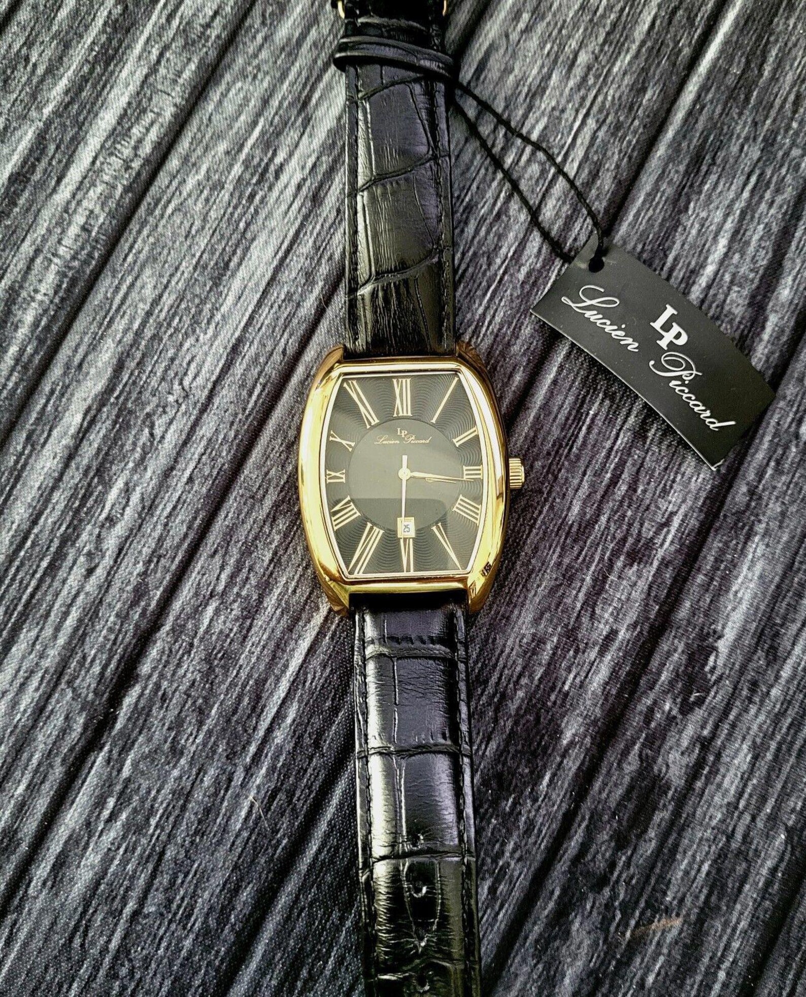 Rare New Lucien Piccard Tonneau Avant Garde Watch Box Papers - Etsy