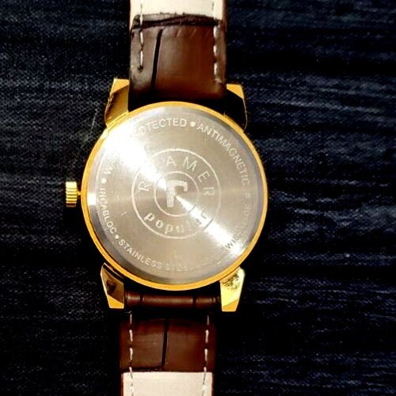 RARE Roamer Shock Proof Manual Wind Swiss Watch Restored Serviced Gld ...