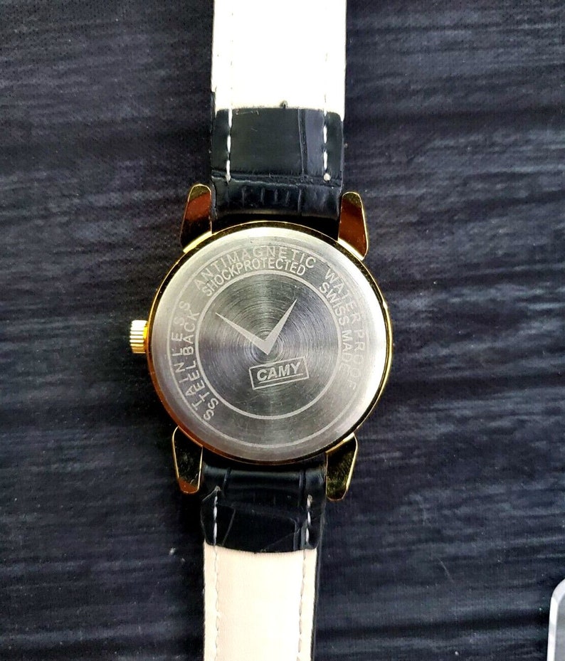 RARE Camy Geneve Mechanical Swiss Watch Restored Serviced Runs ...