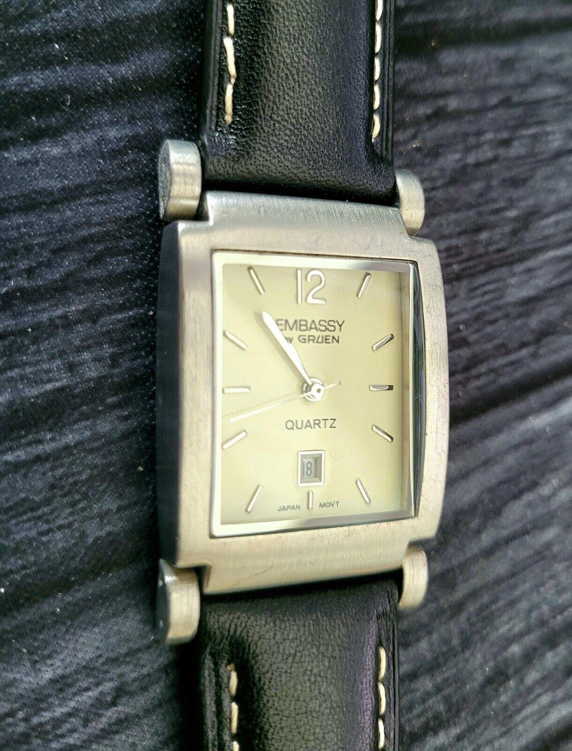 Rare Hinged Lug Embassy Gruen Date Vintage Men's Tank Watch - Etsy