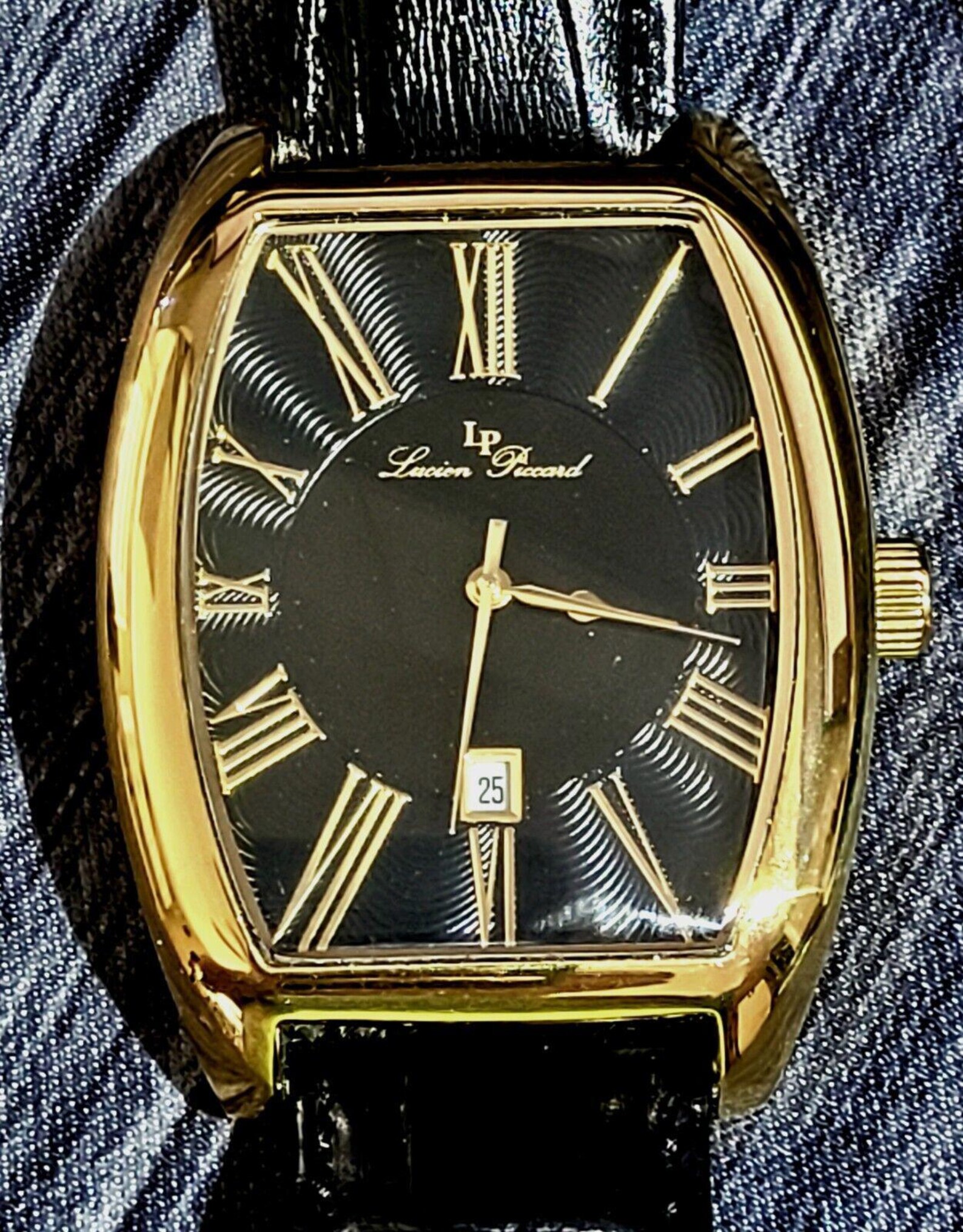 Rare New Lucien Piccard Tonneau Avant Garde Watch Box Papers - Etsy