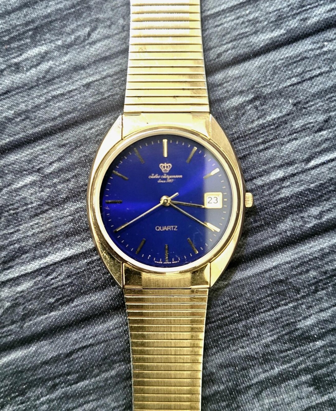 Vintage Rare Electric Blue Dial Jules Jurgensen Mens Watch - Etsy
