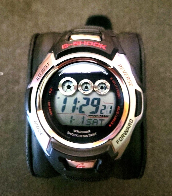 Casio G-SHOCK GSHOCK Black Chrono Sport Men's Watch E… - Gem