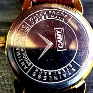 Rare Camy Geneve Manual Wind Swiss Watch Restored Serviced - Etsy