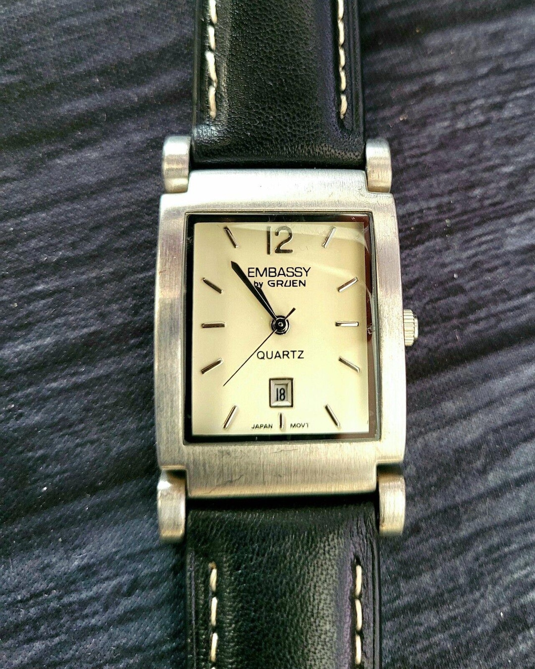 Rare Hinged Lug Embassy Gruen Date Vintage Men's Tank Watch - Etsy