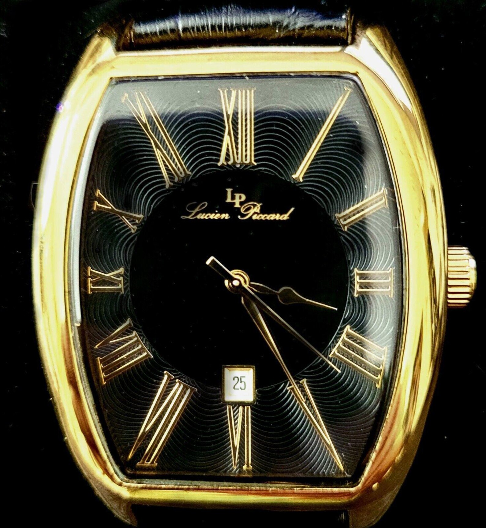 Rare New Lucien Piccard Tonneau Avant Garde Watch Box Papers - Etsy