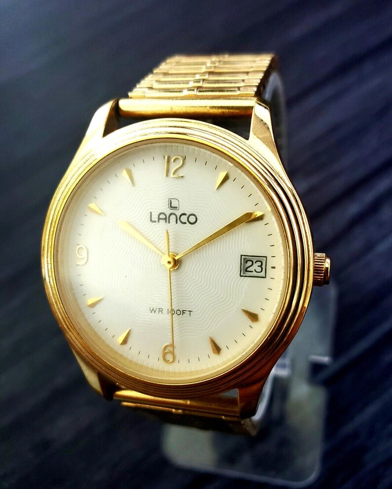 Very Rare Vintage Lanco Pacific Taiwan Watch New Condition - Etsy Very Rare Vintage Lanco Pacific Taiwan Watch New Condition - Etsy