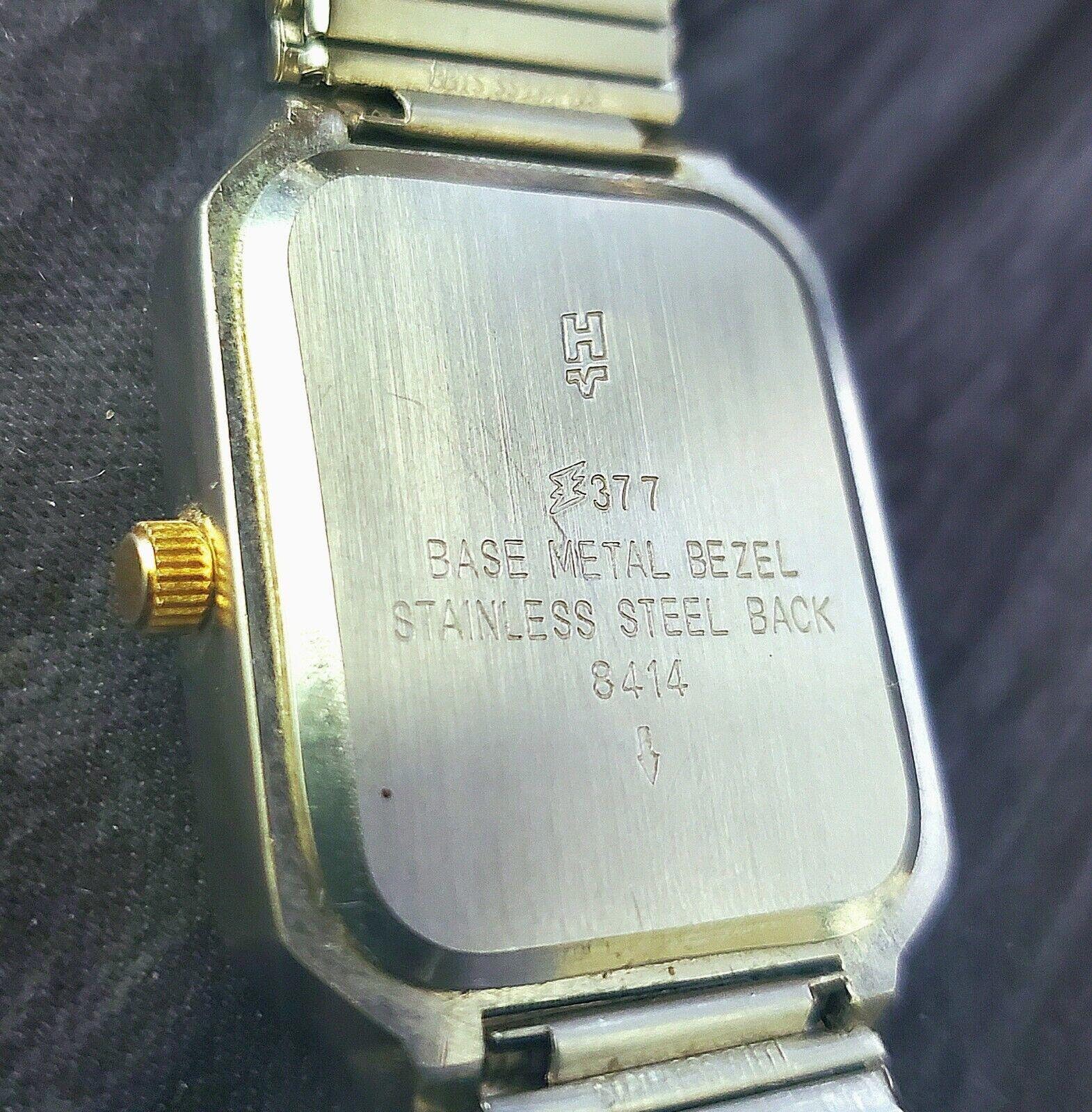 Rare Vintage Retro Helbros 80s Mens Tank Watch New Battery - Etsy