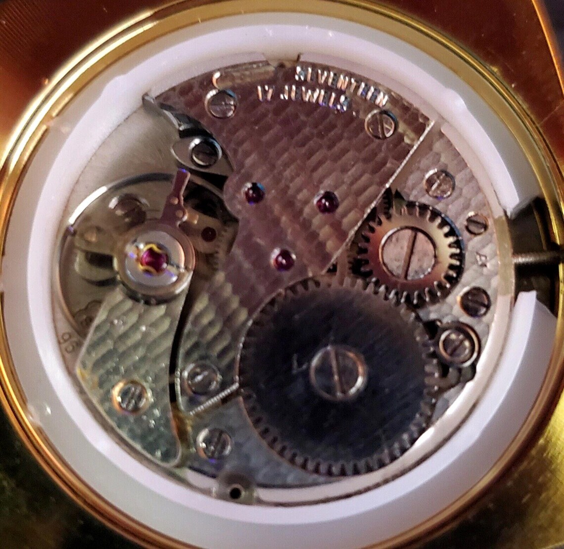 RARE Roamer Brevete Swiss Mens Manual Watch Red Teaked Dial - Etsy