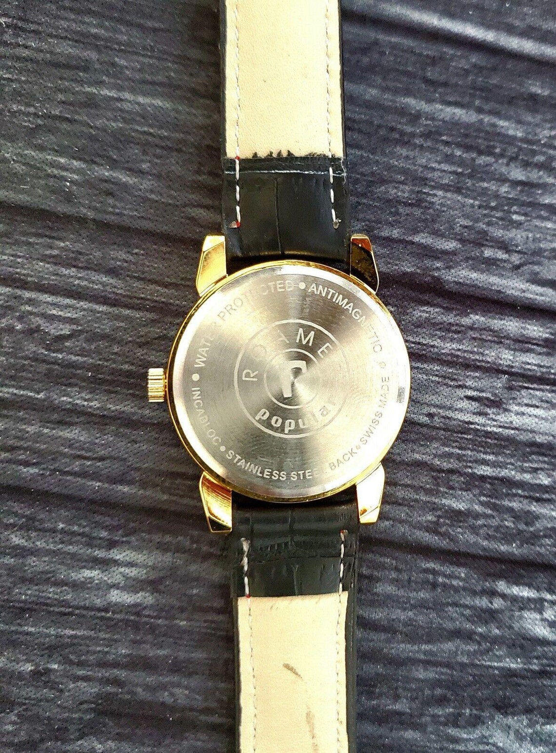 RARE Roamer Brevete Swiss Mens Manual Watch Red Teaked Dial - Etsy