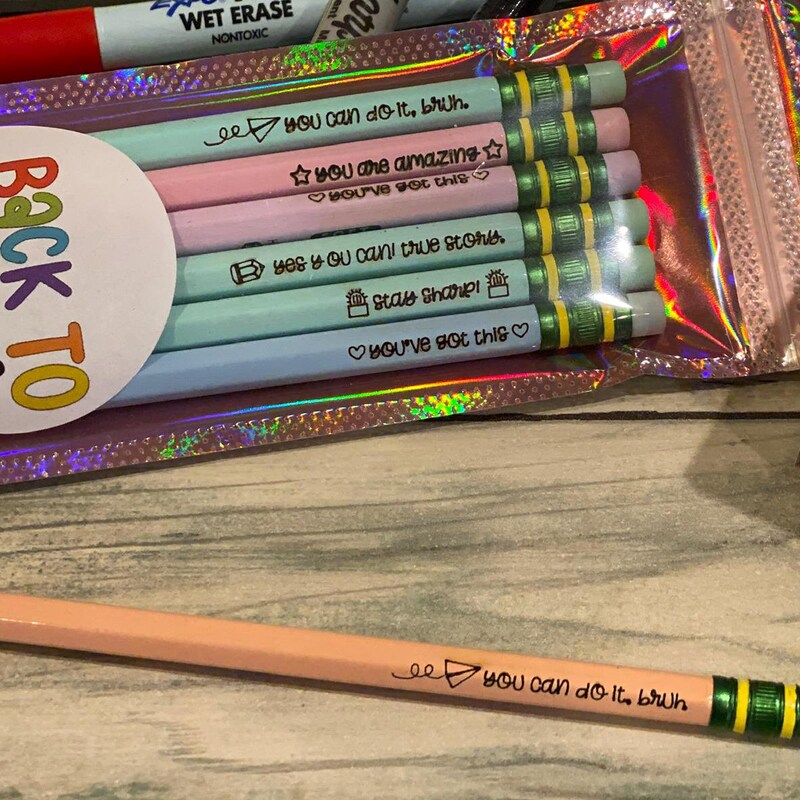Personalized Pencils - Etsy