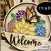 DIY Welcome Sign With Interchangeable Inserts, DIY Front Door Decor ...