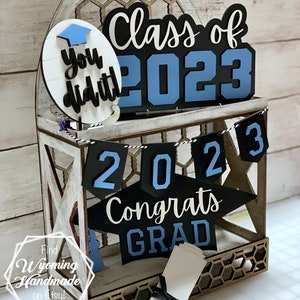 1, , Class of 2024 Decor, Graduation Decor, Graduation Tiered Tray ...
