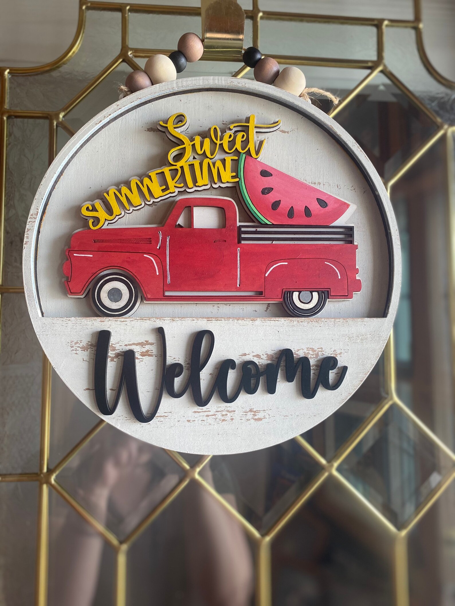 Welcome Sign With Interchangeable Inserts Front Door Decor - Etsy