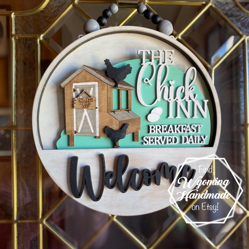 The Chick Inn Svg - Etsy