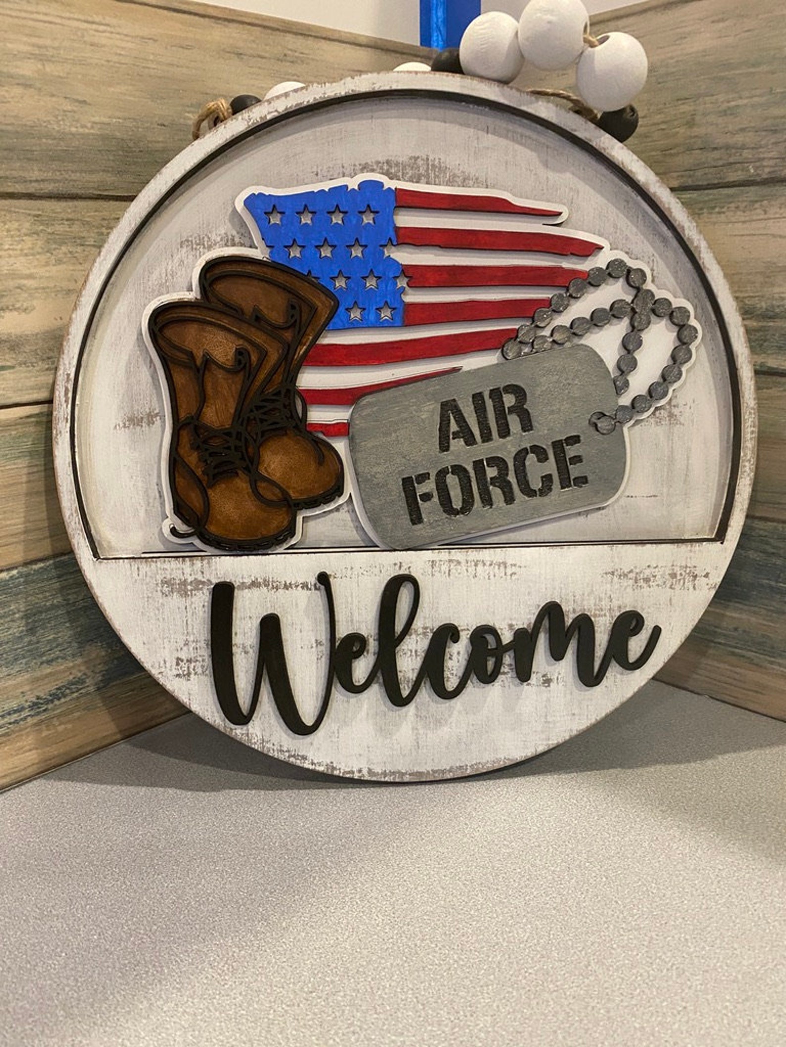 Welcome Sign With Interchangeable Inserts Front Door Decor - Etsy