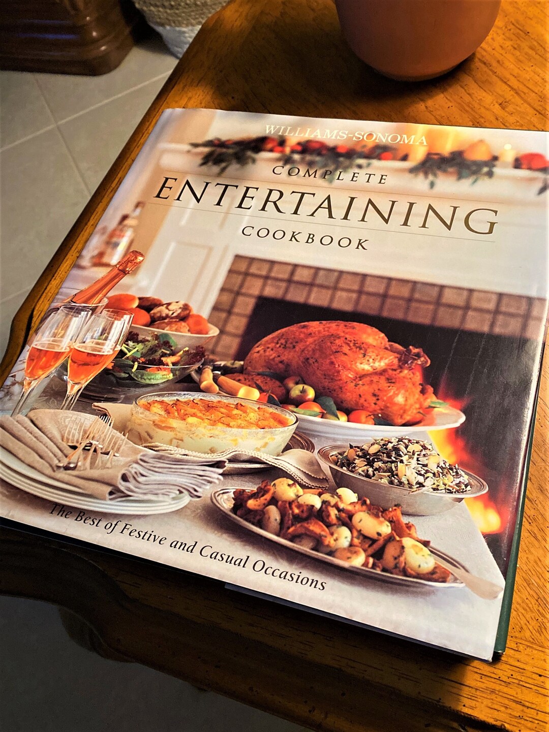 VTG Williams Sonoma, Complete Entertaining Cookbook; 1998 Edition; San ...
