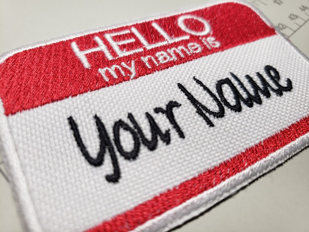 Multiple Names Included. My Name is Patch. Add Multiple Names, Family ...