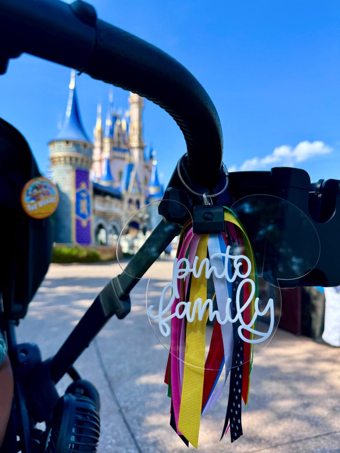 Disney Inspired Light up Stroller Tag | Disney World and Disneyland ...