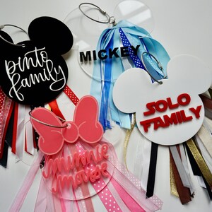 Disney-inspired Stroller Tag Mickey Mouse Stroller Tag With - Etsy