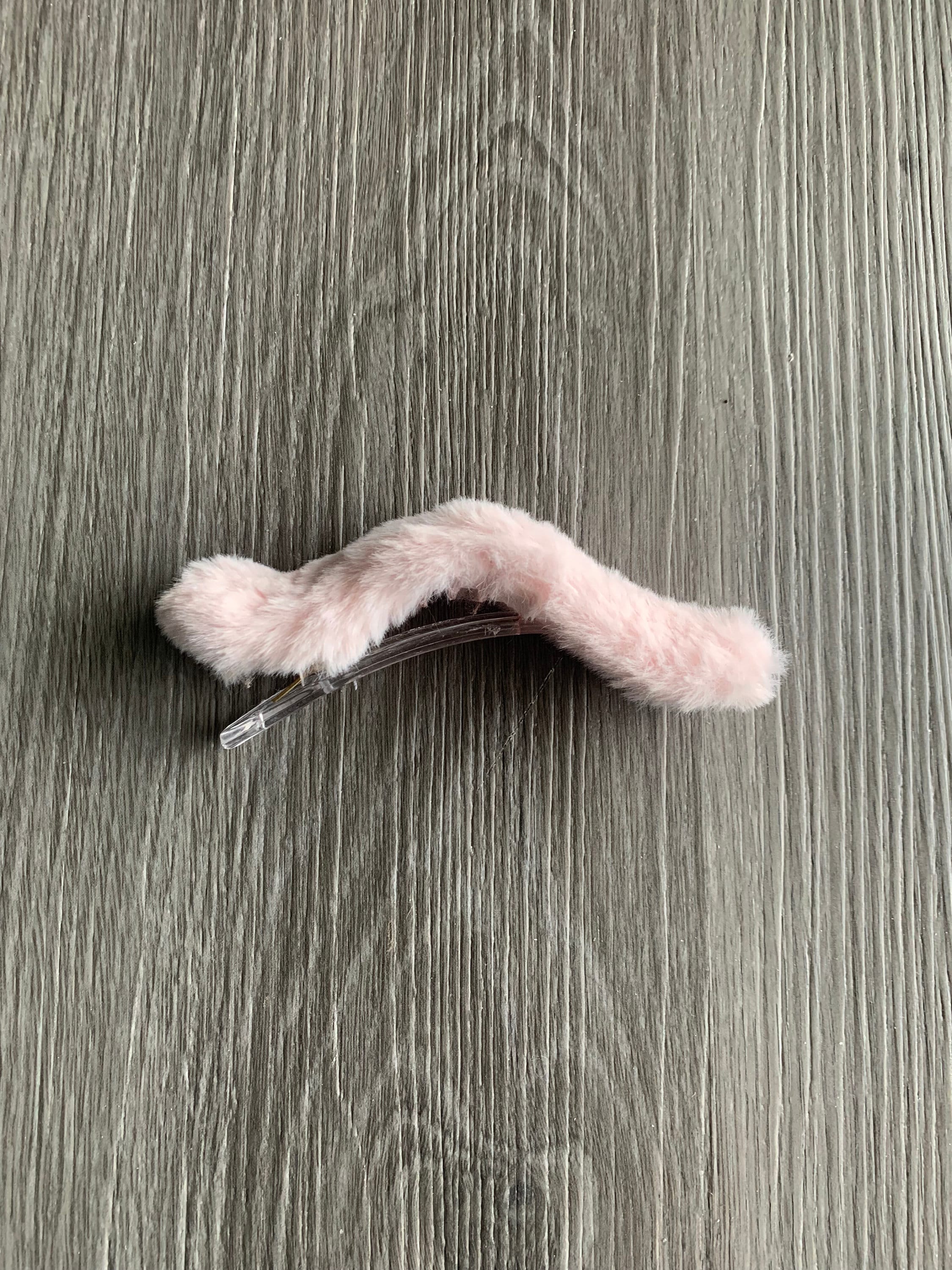 Flat Fuzzy Pastel Clips - Etsy