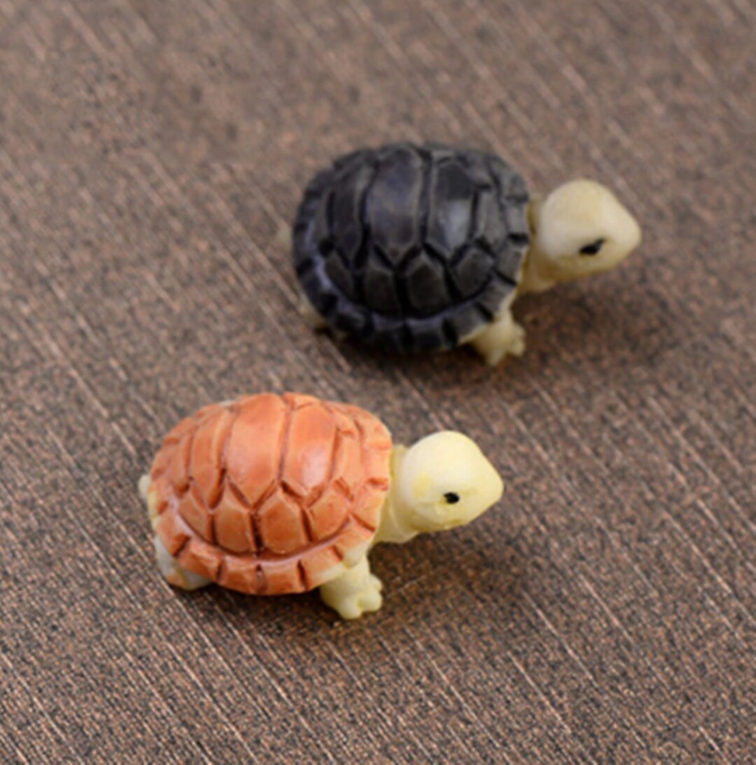 10pcs Cute Miniatures Turtle for Garden Home Decoration - Etsy