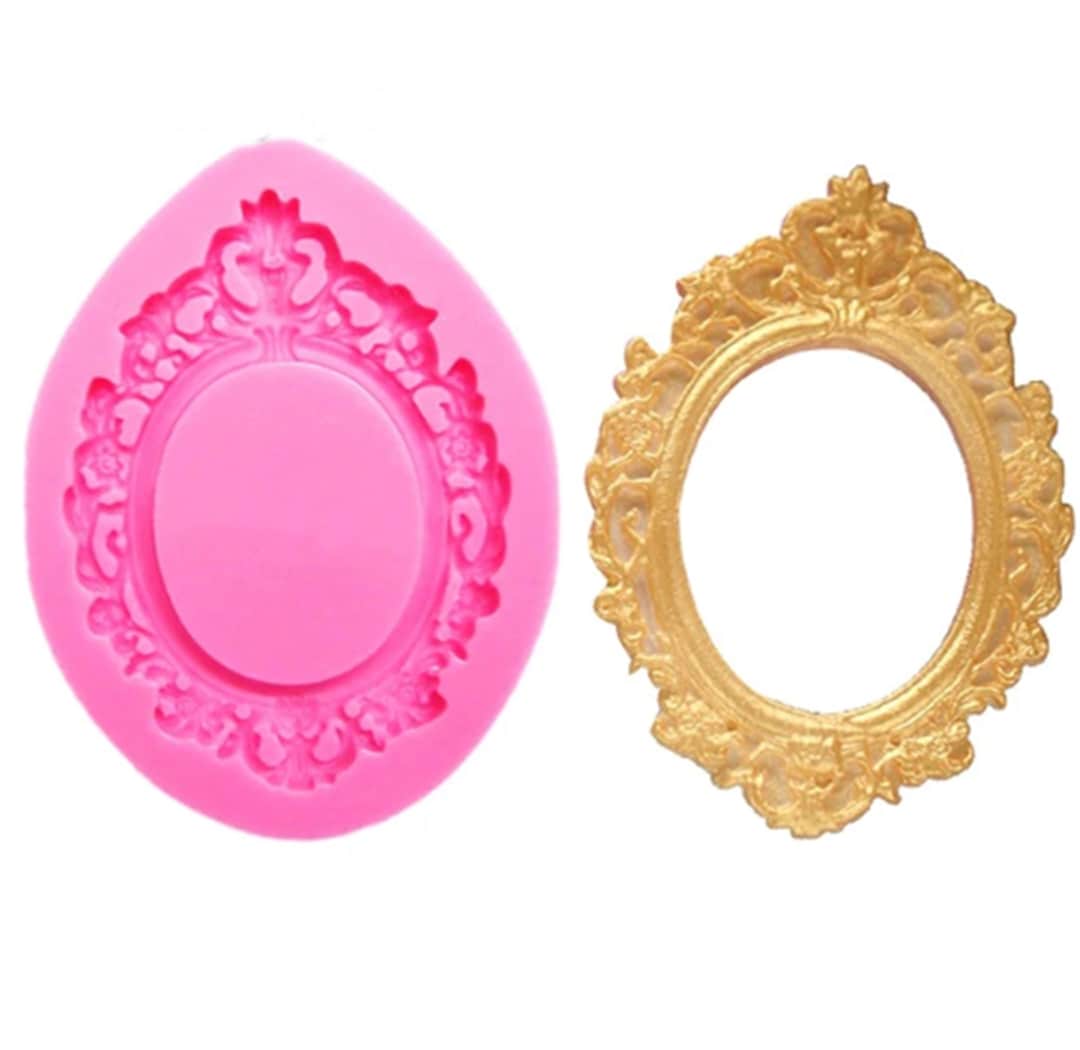 Mirror Frame Silicone Mold for Jewelry Making - Etsy