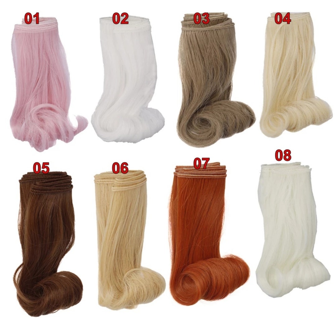 Curly Doll Hair Making Doll DIY Accessories - Etsy