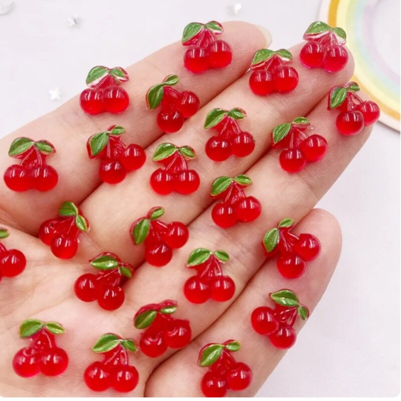 Cherry Buttons - Etsy