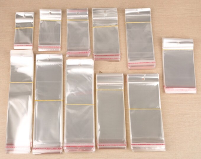 100pcs Clear Plastic Bags Transparent for Packing Bags - Etsy