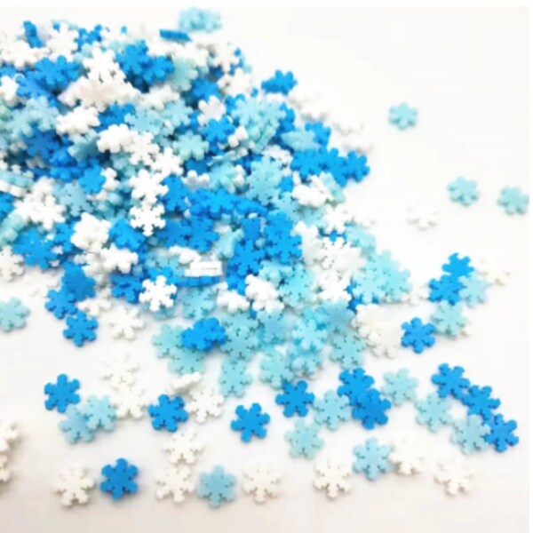 Snowflake Sprinkles - Etsy