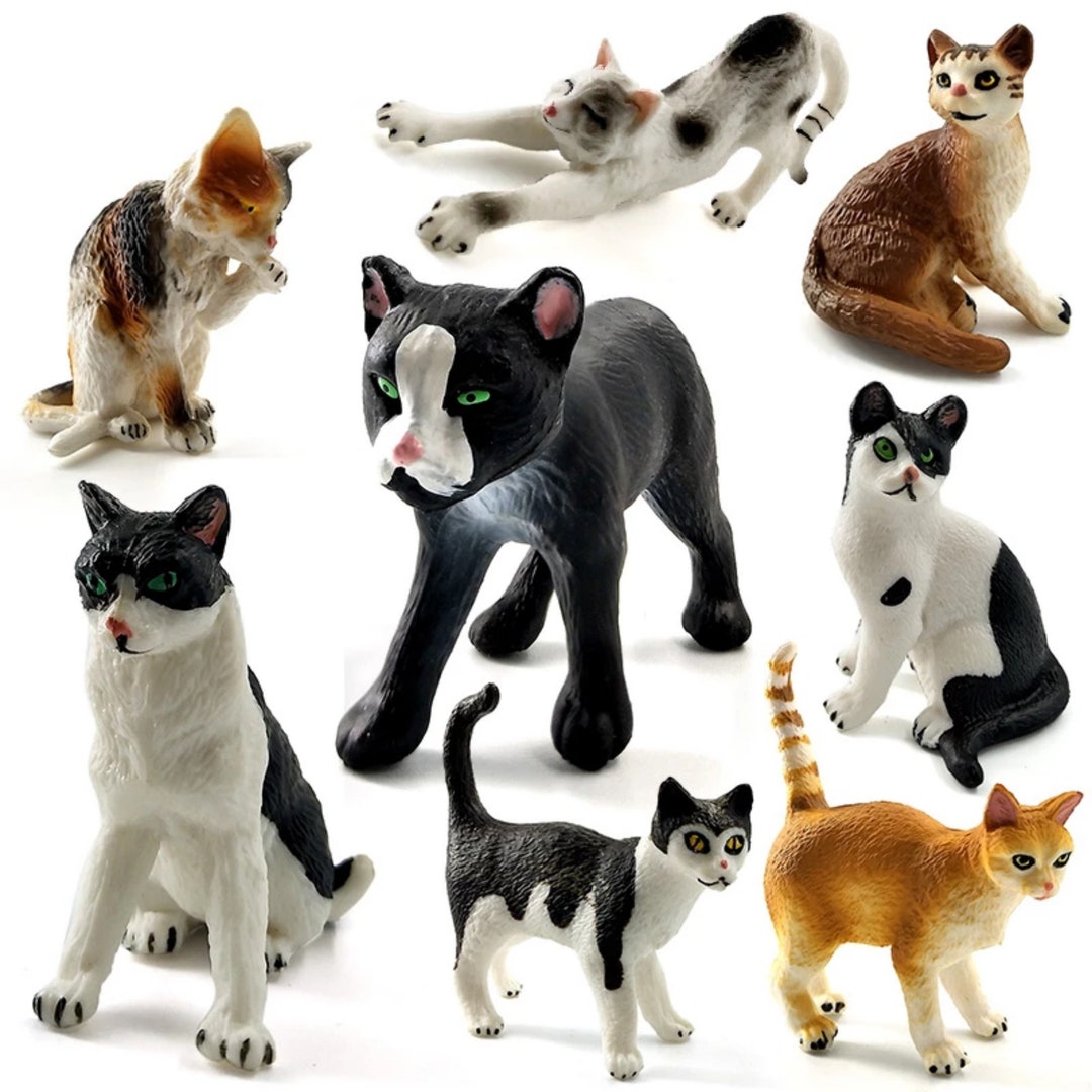 Cat Miniatures for Garden Home Yard Decorations - Etsy