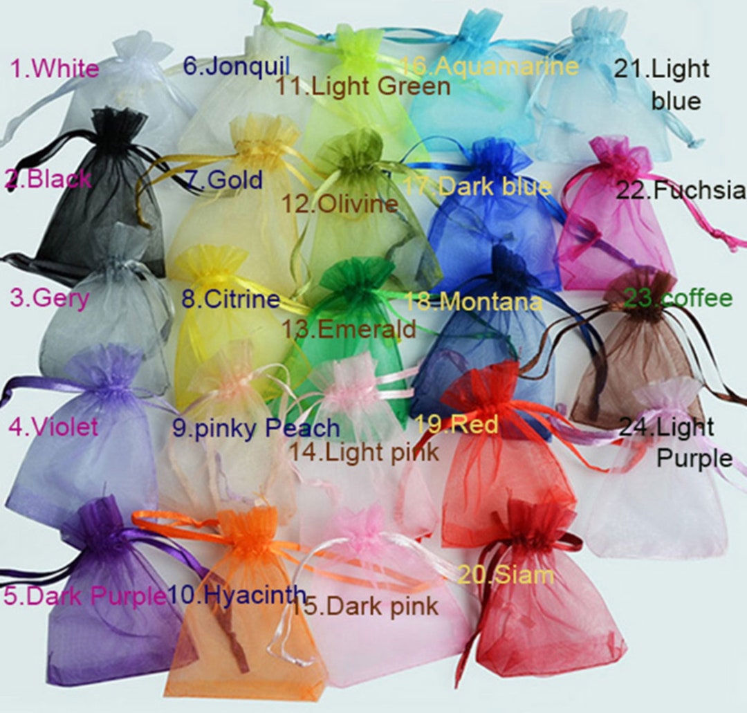 50pcs Drawstring Bag for Jewelry Packaging Display & Jewelry Pouches - Etsy