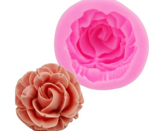 Rose Flower Silicone Mold, Flower Resin Mold, Resin Craft Art Mould ...