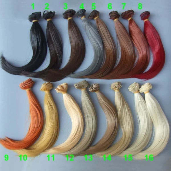 Synthetic Doll Hair - Etsy