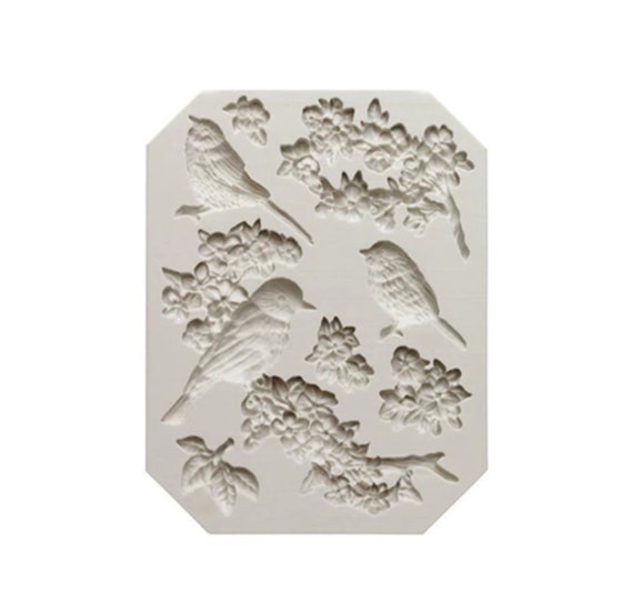 Craft Supplies & Tools Little Bird Silicone Mold-Cute Bird Resin Mold ...
